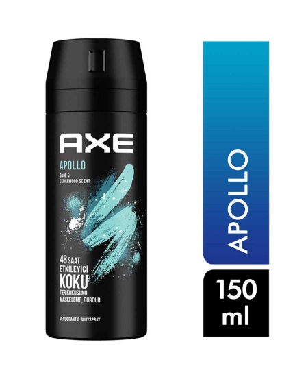 AXE DEODORANT APOLLO 150 ML. - bhankozmetik.com